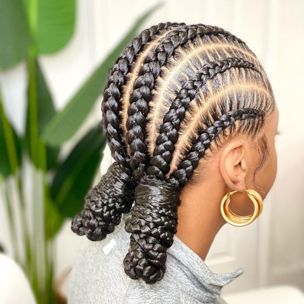 22 Beautiful Straight Back Cornrows Ideas for 2024 – YEOX