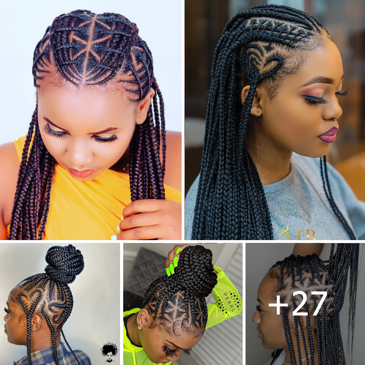 Triangle Braids Hairstyle Ideas For 2024 – YEOX